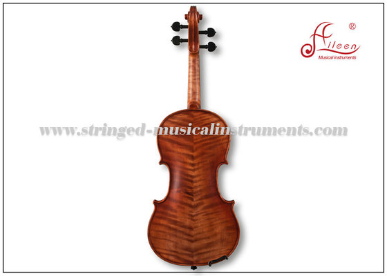 Old Antique Master Musical Instruments Violin 4/4 With Premium Ebony Fingerboard