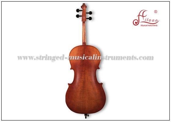4/4 & 3/4 Musical Instrument Cello with Solid Straight Grain Spruce Top Ebony Fingerboard