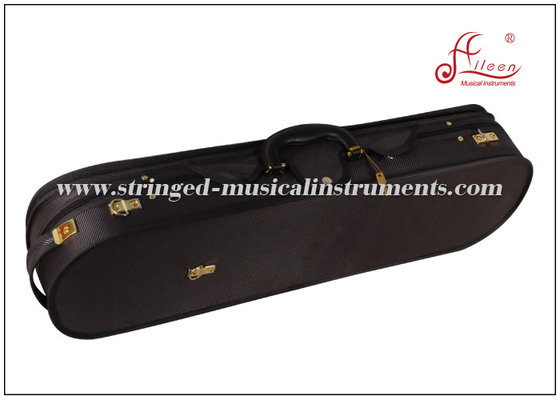 Oxford / Twill Cover Hard Wooden Violin Case For Professional Music Instrument