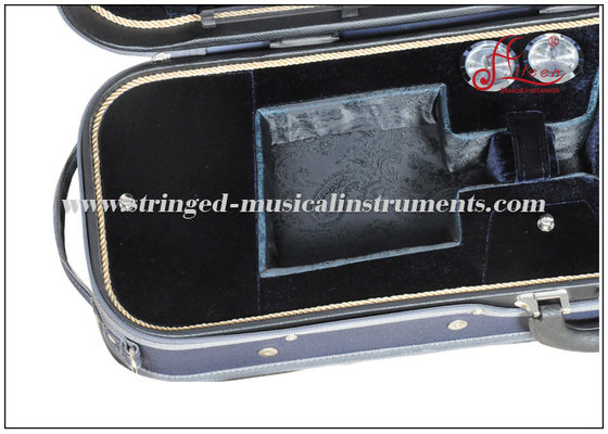 Hard Professional Musical Instrument Case With Deluxe Oxford / Twill Cover Exterior Wood Material