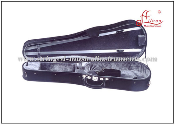 Gourd Shape Wood Hard Viola Musical Instrument Case With Full Sized Music Pocket