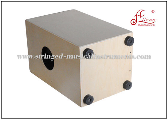 Matt Finish Cajon Wooden Hand Drum Percussion Musical Instruments 30 * 29 * 50 cm