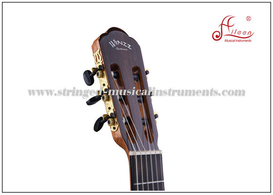 39" Fine Fretted String Instruments Plywood Rosewood Plywood Classical Guitar