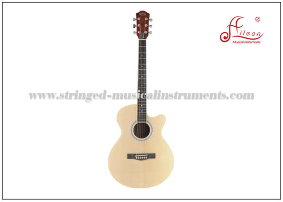 Cutaway Spruce Plywood Araucaria Rosewood 40" Acoustic Guitar