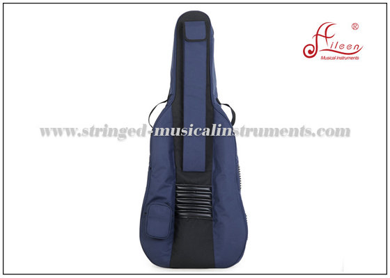 4/4 - 1/2 Nylon Oxford Exterior Foam Cello Bag With Three Handles