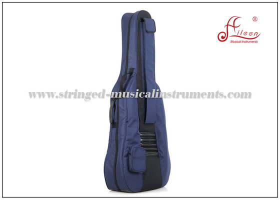 4/4 - 1/2 Nylon Oxford Exterior Foam Cello Bag With Three Handles