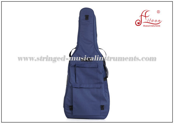 4/4 - 1/2 Nylon Oxford Exterior Foam Cello Bag With Three Handles