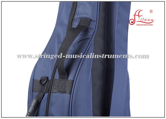 4/4 - 1/2 Nylon Oxford Exterior Foam Cello Bag With Three Handles