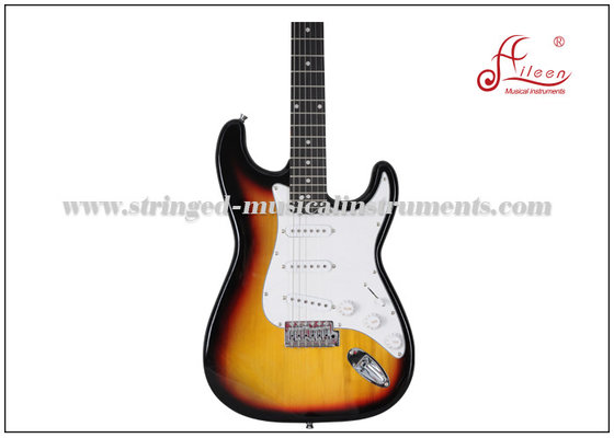 S Style Tremolo Bridge Acoustic Music Electric Guitar with Solid Wood Body