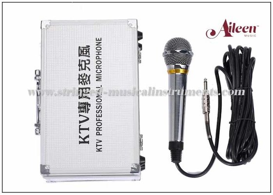 Handheld 50Hz ~ 15KHz Portable Audio Pa System 4 Meter Cable Length Wireless FM Microphone