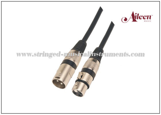 Flexible 6mm PVC Audio PA Systems Tweed Spiral Microphone Cable ISO9001