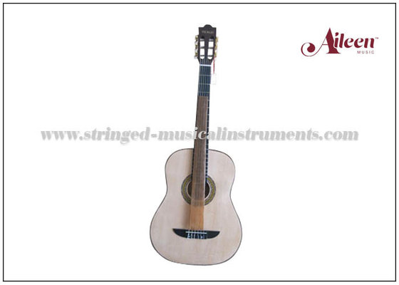 38" Linden Top Maple Fingerboard , Mahogany Best Handmade 650mm Classical Guitar