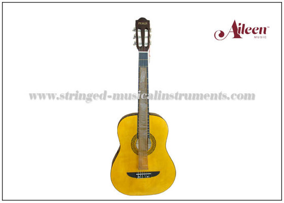 38" Linden Top Maple Fingerboard , Mahogany Best Handmade 650mm Classical Guitar