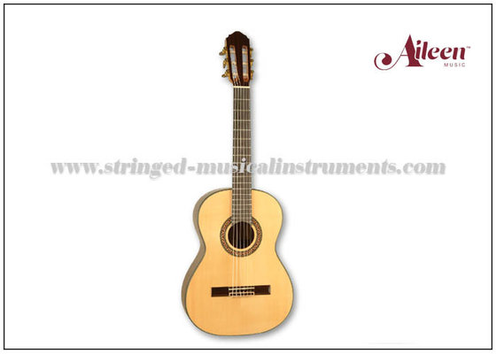 39 Inch Mahogany Best Handmade 650mm Classical Acoustic Guitar Golden plated machine head