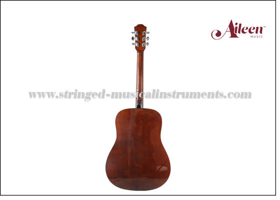 41" Chrome plated Dreadnought Fine Fretted String Instruments OEM Acoustic Guitar ( AF29 )