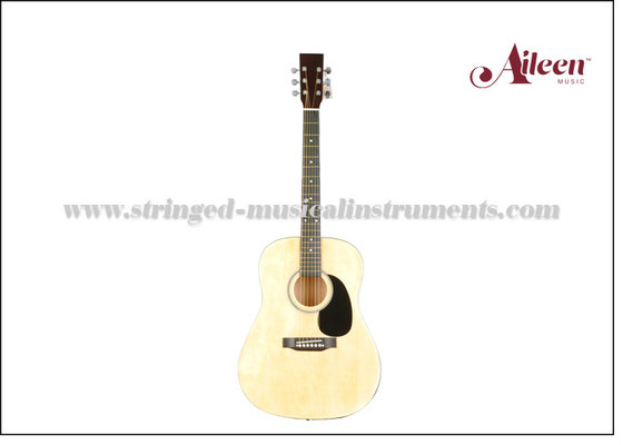 41" Chrome plated Dreadnought Colour Fine Fretted String Instruments Acoustic Guitar (AF229)