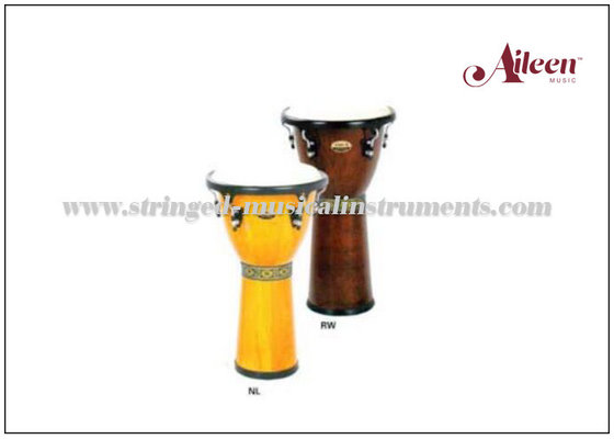 White Toon Wood Djembe Drum Percussion Musical Instruments For African Drumming Music