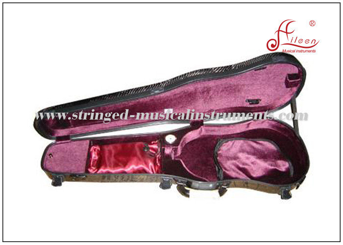 Shoulder Strap Light Weight Violin Case , Velour Interior Full Size Violin Case