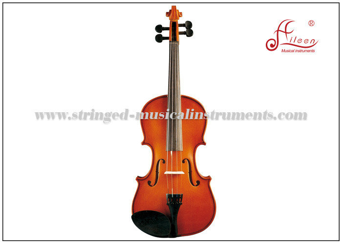 Solid Spruce Acoustic Student Viola Music Instrument 15" - 16.5" Size Reddish Brown Color