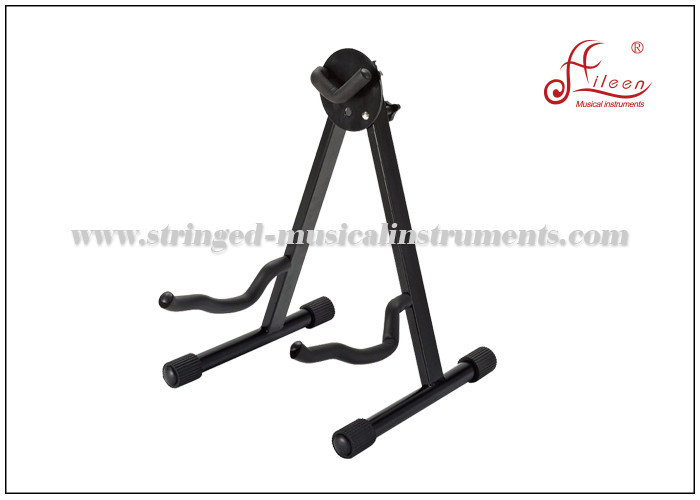 Sitting Type Guitar Adjustable Music Stand With Custom A Frame Metal Material 1.4 Kg