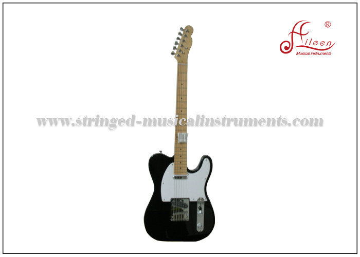 TL style Music Electric Guitar for Junior with All Solid Maple Fingerboard 3 - way Switch