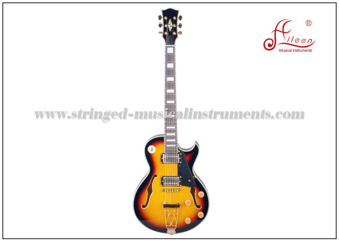 Jazz Bridge Hollow Body Electric Beginner Electric Guitar Jazz Series 2 X Humbuckers