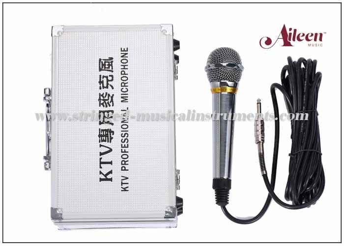 Handheld 50Hz ~ 15KHz Portable Audio Pa System 4 Meter Cable Length Wireless FM Microphone