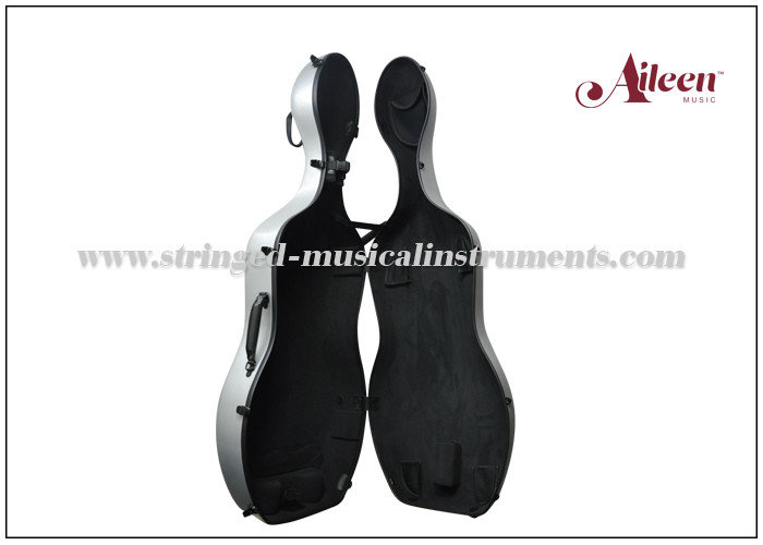 4/4 Carbon Fiber Light Weight Musical Instrument Case With Smoothly Running Wheels