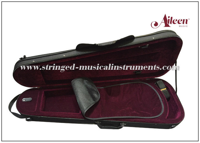 Fibre Glass Lightweight Violin Case For Textile Edge Interior With Nice Velvet