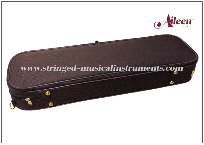 Quality Oxford / Twill Exterior Hard Violin Case With Music Pocket And Subway Strap Violin Case