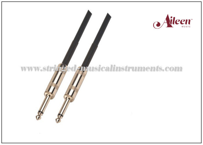 1/4" TS Bulk Black Spiral Audio PA Systems Guitar Cable Instrument Cables AL-G026
