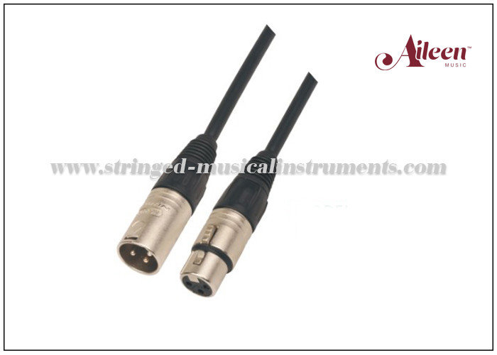 6 mm Black Spiral Flexible Powered Speaker Cable 84 X 0.10 Spiral Shield Microphone Cable