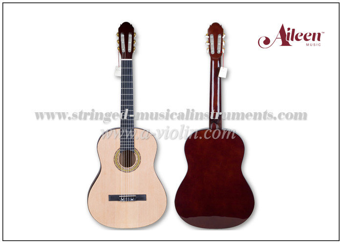 Spruce Top 39 inch Linden plywood Beginner Fine Fretted String Instruments Classical Guitar