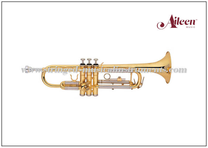 Y style yellow brass trumpet brass Professional Trumpet TP8391G 0.465" Bore