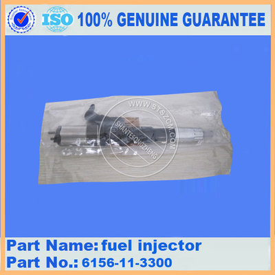 excavator komatsu 6156-11-3300 PC400-7 engine fuel injector