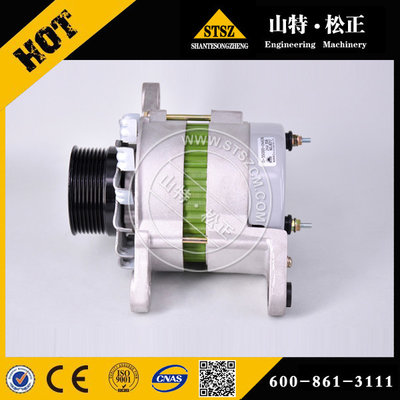600-861-3111 600-861-3110 alternator pc360-7 komatsu engine parts