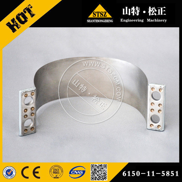6150-11-5851 6150-11-5850 clamp for muffler PC300-7 komatsu engine parts