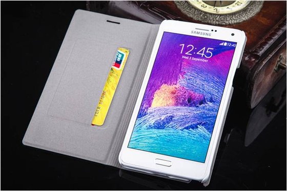 Leather case for Samsung Galaxy Note4