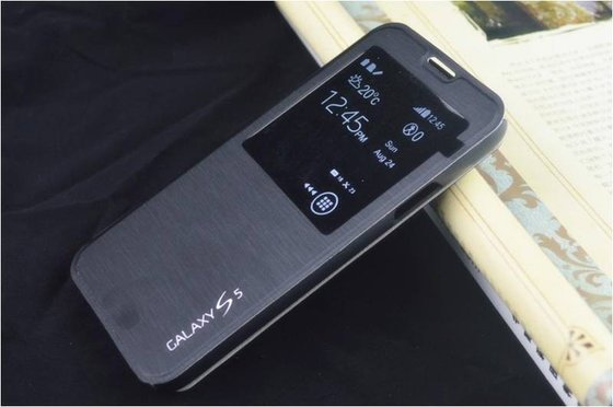 Leather case for Samsung Galaxy S5