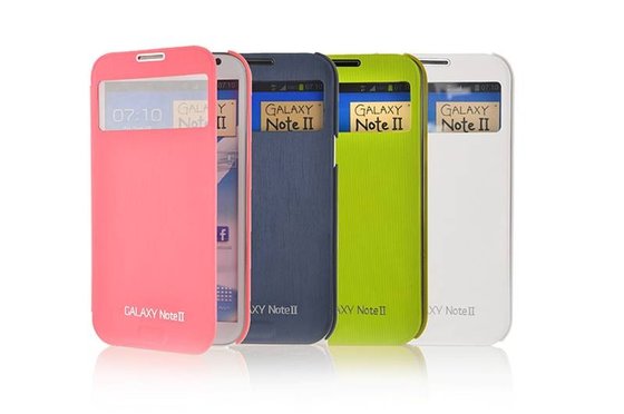 Leather case for Samsung Galaxy Note2