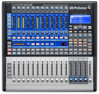 WhatsApp Us +2207790958  for Presonus StudioLive 16.0.2 USB 16x2 Performance & Recording Digital Mixer New