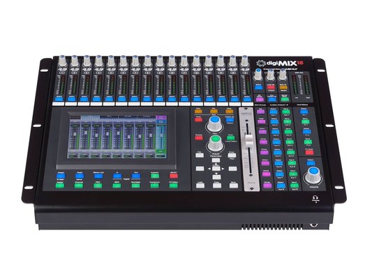 WhatsApp US +2207790958  For Ashly DigiMIX18 18-Channel Digital Mixer/2 x XLR Outputs/2 x 1/4 inch Outputs