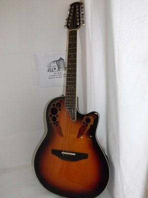 Only WhatsApp Us ++2207790958  For Ovation 2758AX-NEB Timeless Elite 12-String Deep Contour Acoustic-