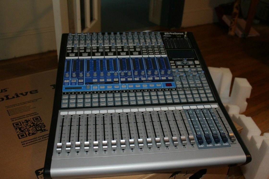 Contact us on WhatsApp Us +2207790958  For PreSonus StudioLive 16.0.2 USB Performance & Record