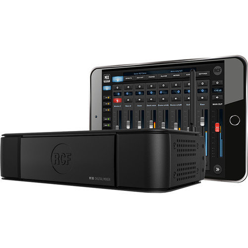Contact us on WhatsApp Us +2207790958  For RCF M 18 Digital Mixer with Integrated Effects (Bla