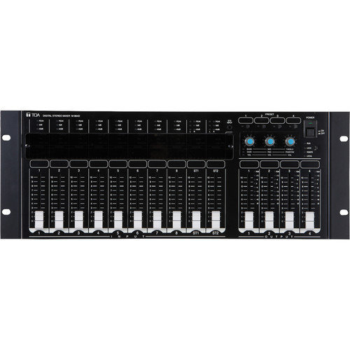 Contact us on WhatsApp Us +2207790958  For Toa Electronics M-864D Digital Stereo Mixer