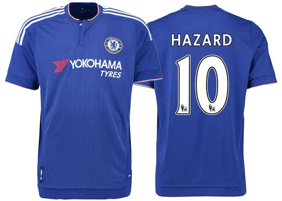 Player Name And Number Print Mens Soccer Jerseys 10 Hazard 26 Terry Chelsea Home