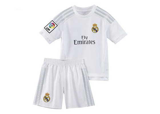 Baby Kit  White Thailand Soccer Jersey for Kids , Youth Soccer Jerseys