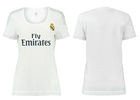 Classic Soccer Jerseys Women Real Madrid Home Shirt , Team Uniform Soccer