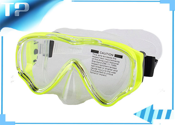 Junior Waterproof Full Face Scuba Diving Equipment With Tempered Glass